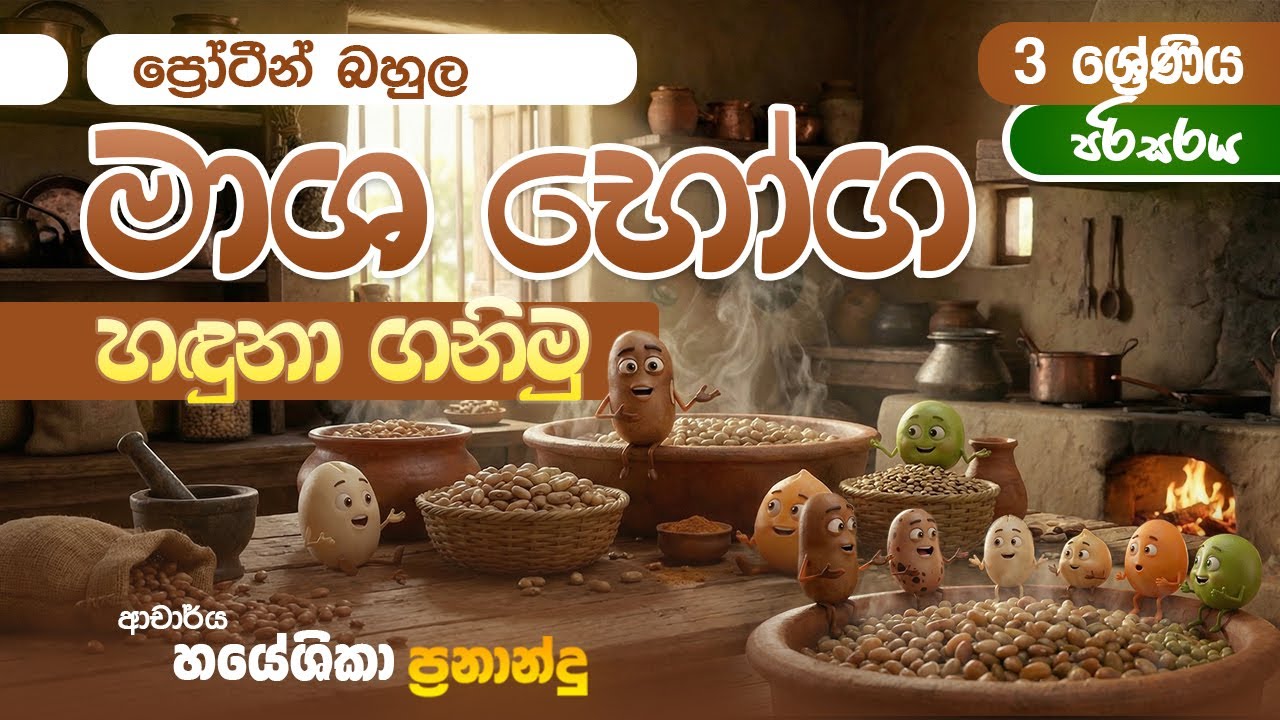 මාශ භෝග හඳුනාගනිමු | 3 ශ්‍රේණිය | DR.HAYESHIKA FERNANDO - YouTube