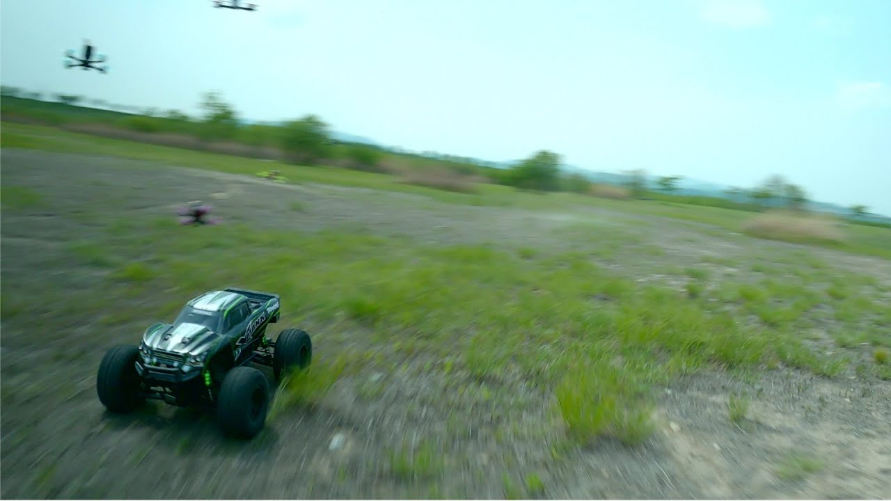 FPV freestyle //Chasing RC Car & drones💥💥💥 #02 // FPV Chase - YouTube