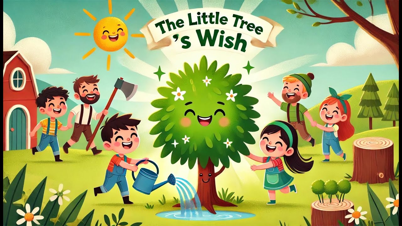 The little tree’s wish | Kids inspirational story | Motivational story ...