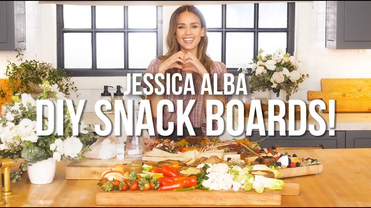 DIY All Day Snacking Meat, Cheese, and Veggie Boards! | Jessica Alba ...