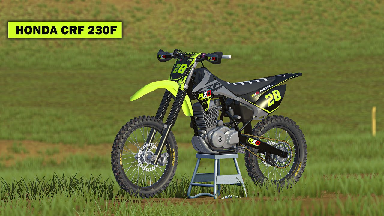 Honda CRF 230F - MX Bikes Indonesia - YouTube