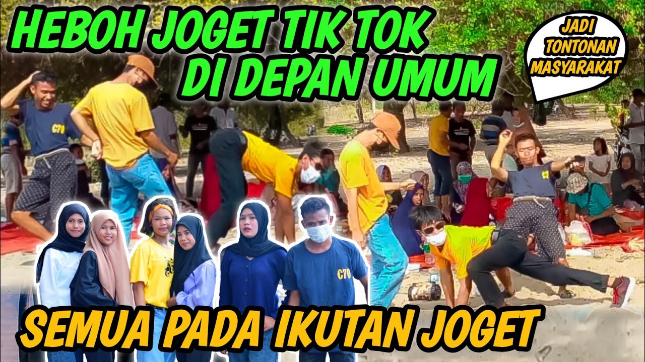 VIRAL JOGET TIKTOK DI DEPAN UMUM BARANG CEWEK .NGAKAK PARAH PRANK ...