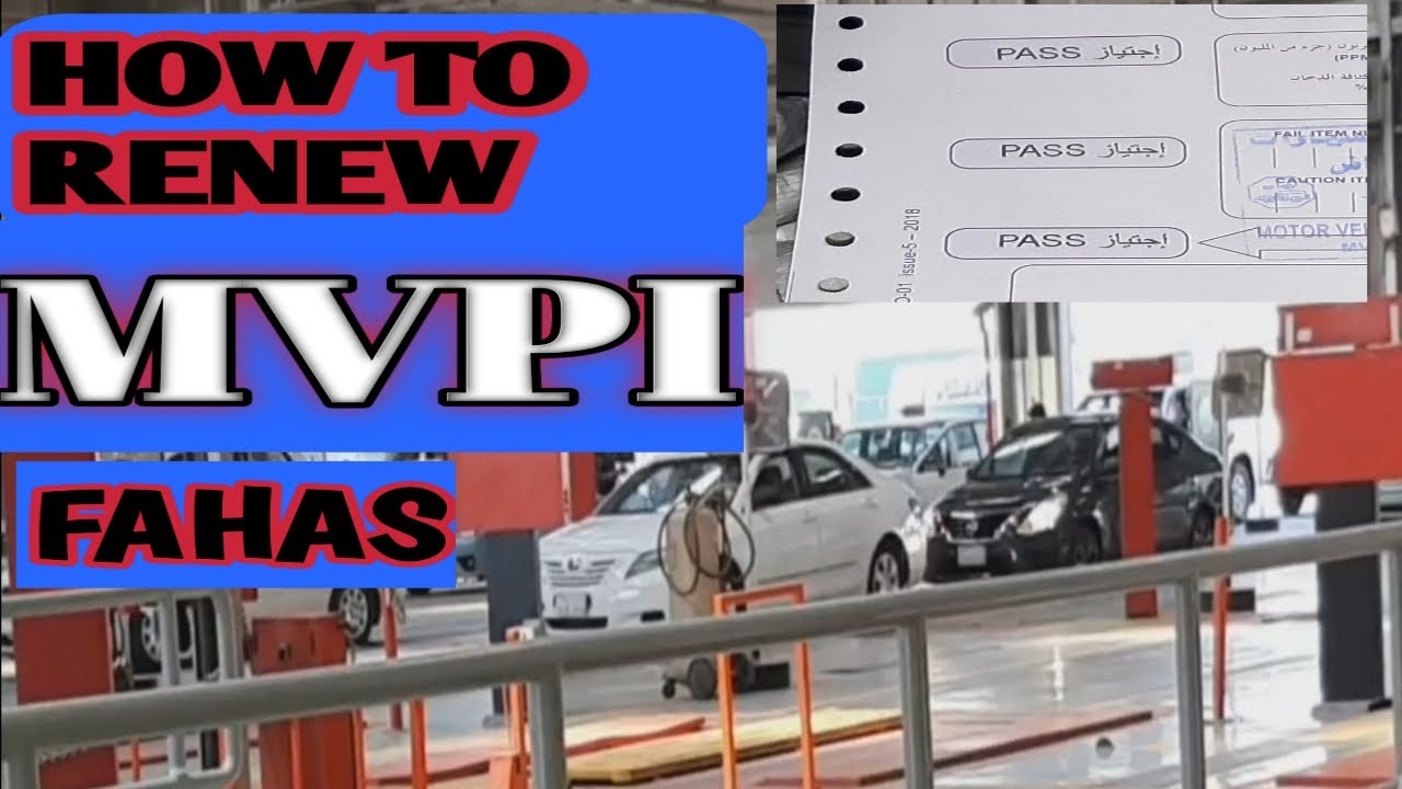 MVPI / FAHAS (MOTOR VEHICLE PERIODIC INSPECTION) - YouTube