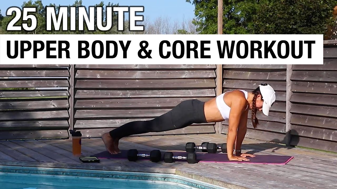25 Minute Upper Body & Core Workout with Amy - YouTube