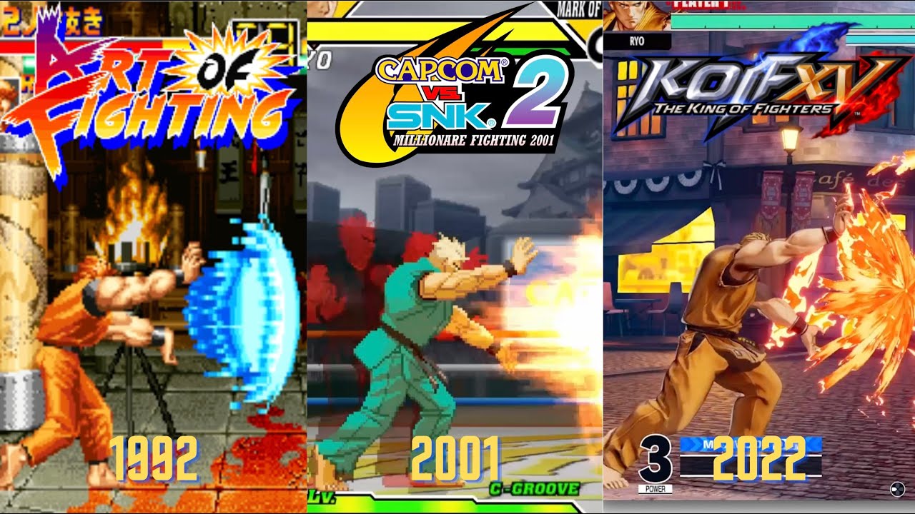 The Evolution of Ryo Haoh Shoukou Ken () はおうしょうこうけん 坂崎良霸王翔吼拳进化 - YouTube