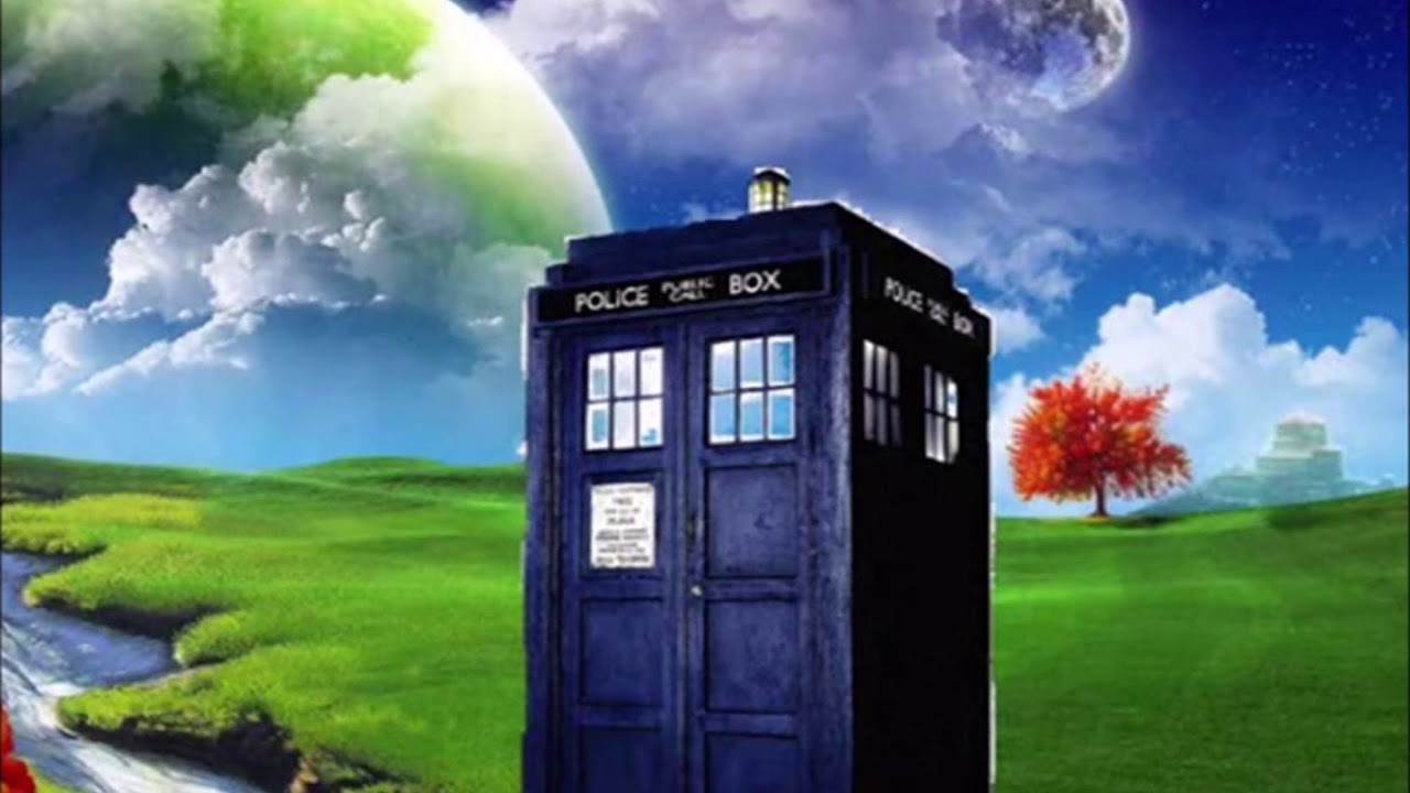 DOCTOR WHO INTRO WITH TARDIS BACKGROUND NOISE - YouTube