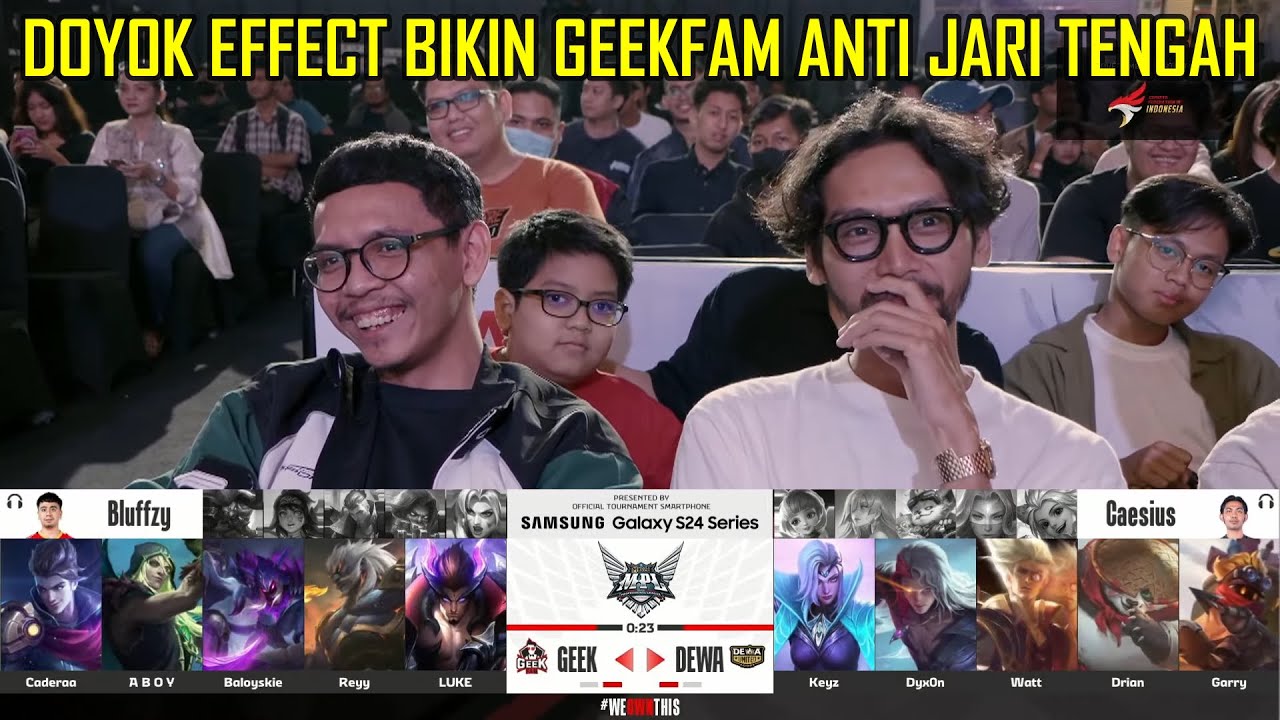 DOYOK EFFECT !! HELCURT ROAM BENAR2 MERESAHKAN !! GEEK FAM VS DEWA ...