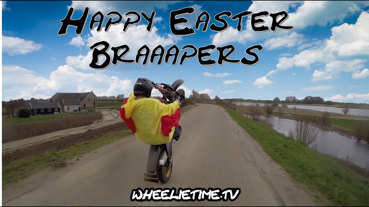 Easter Bunny VS Wheelie Chicken - YouTube