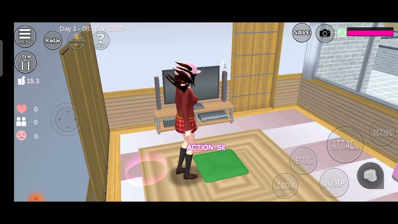 Tutorial cara rambut bisa kelihatan pas pake helm | sakura pake helm ke ...