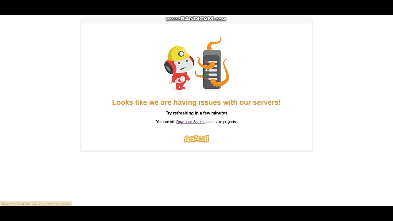 Scratch Is Down! :( - YouTube