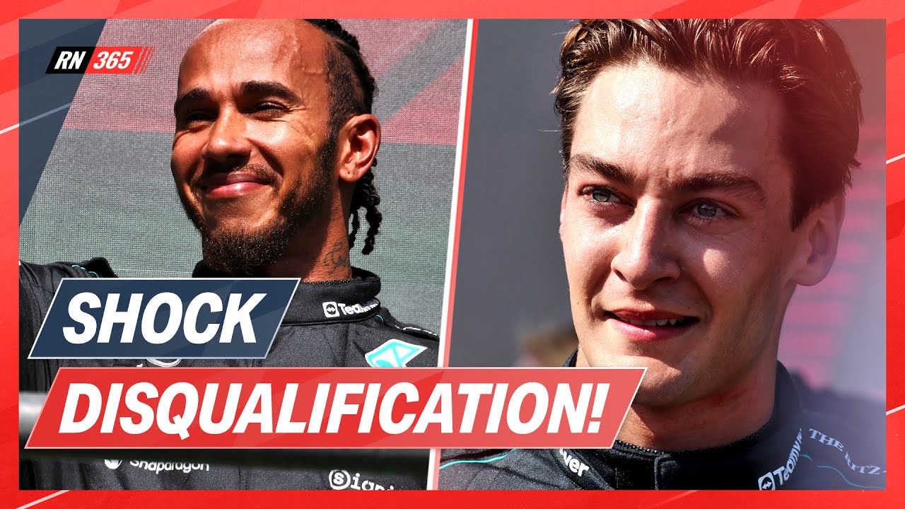 Russell Shock Disqualification Hands Hamilton Belgian GP Victory | F1 ...