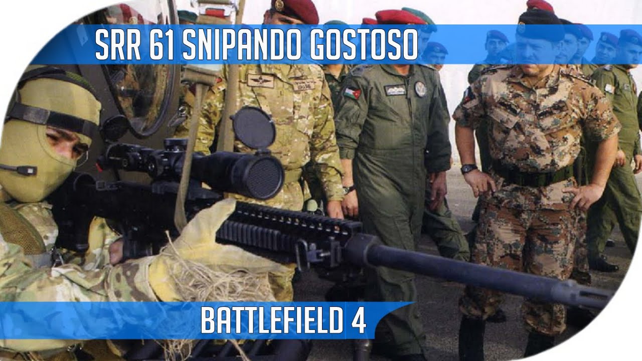 Battlefield 4 - SRR 61 Snipando Gostoso - YouTube