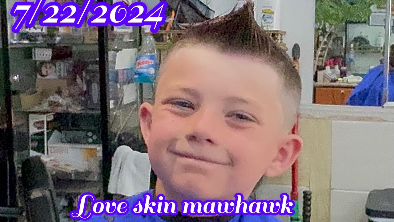 New style mawhawk for kids - YouTube