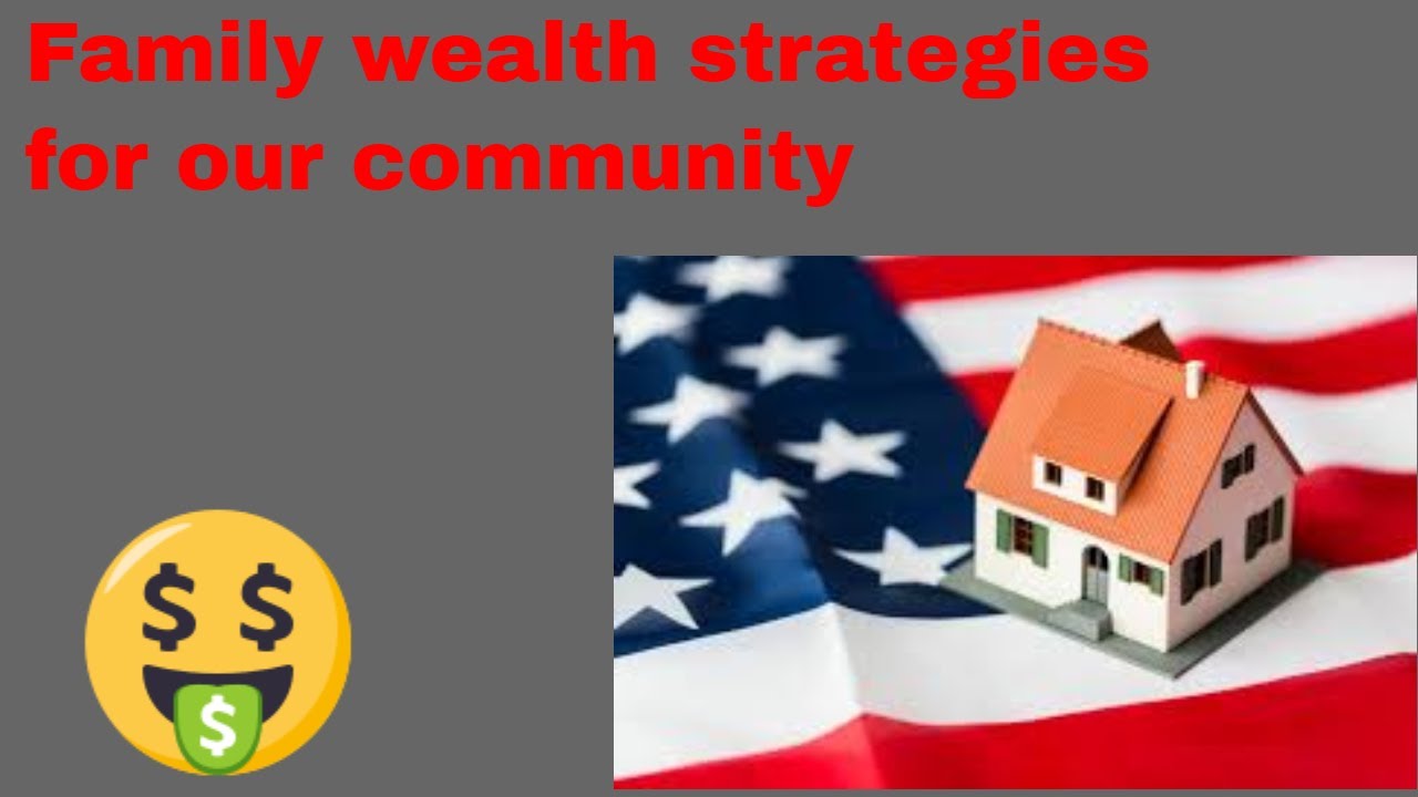 How wealth is created by living together in family units - YouTube