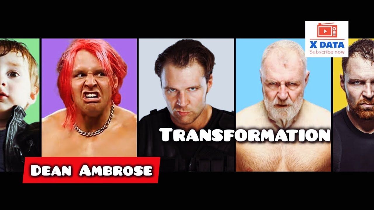 Dean Ambrose Transformation From 14 to38 Years Old | From Xdata - YouTube