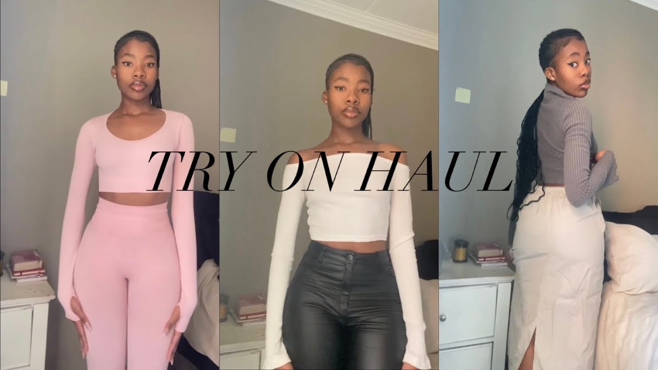 Winter Try On Haul🤍|H&M, Cotton On, Shein,The Fix| Oratile Molema | - YouTube
