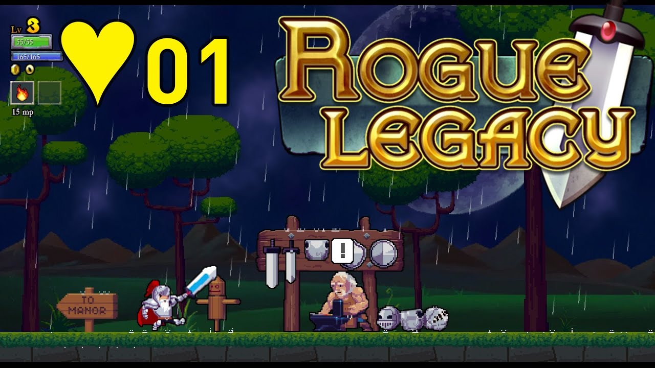 Rogue Legacy - #1 The Beginning - YouTube