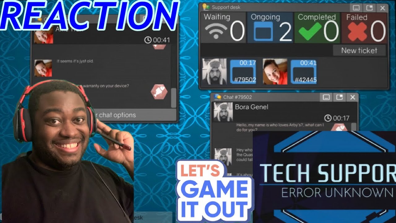 BEING THE BEST TECH SUPPORT GUY! LET'S GAME IT OUT TECH SUPORT ERROR ...