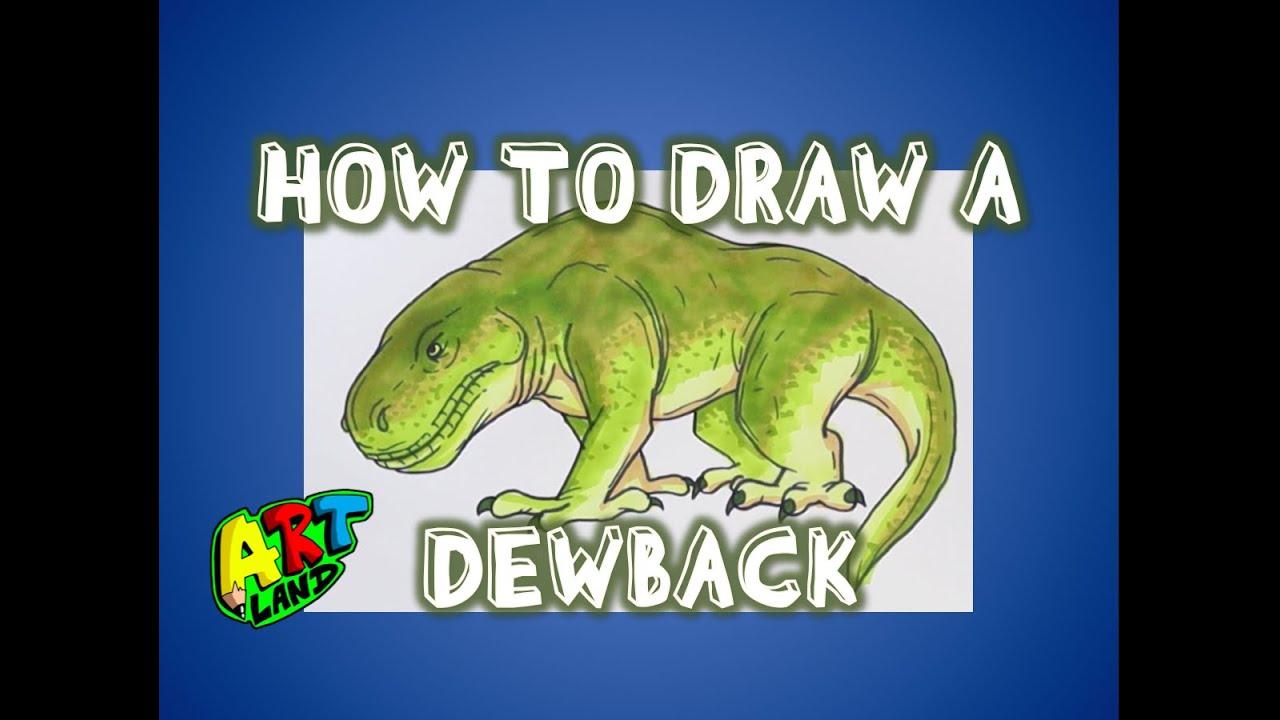 How to Draw a DEWBACK - YouTube