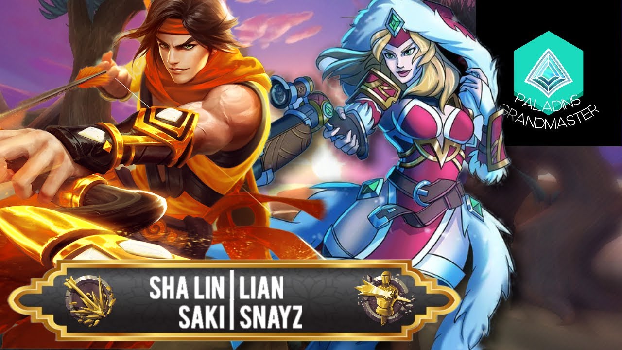 PRO Lian & Sha Lin Duo vs Top GMs (Snayz & Saki) Paladins Grandmaster ...