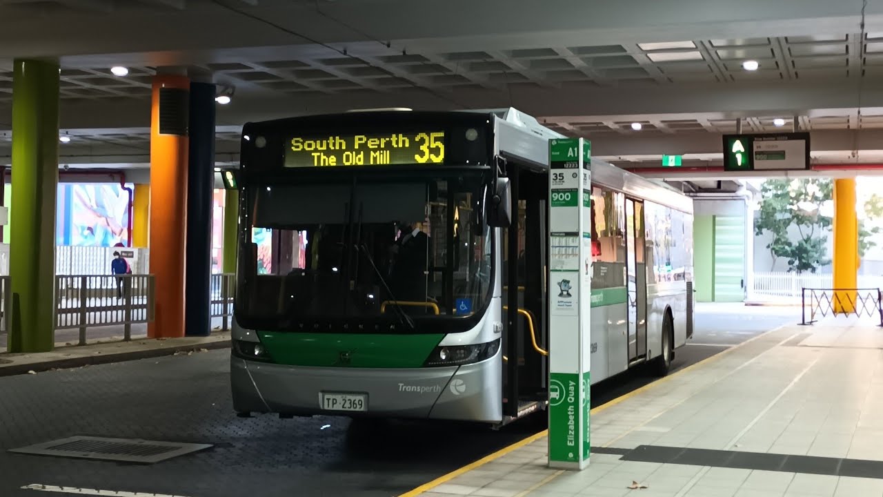 [Old Mill Still Stands] Transperth Bus Route No. 35 (TP2369) Elizabeth ...