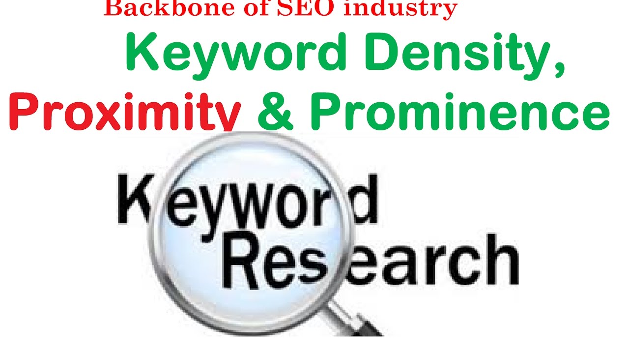 what is difference between keyword density, keyword proximity & keyword ...