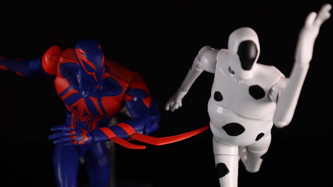 Marvel Legends Across the Spider Verse Spider-Man 2099 and The Spot ...