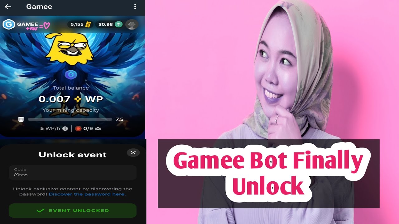 How To Unlock and Join Gamee Telegram Bot and Earning - YouTube