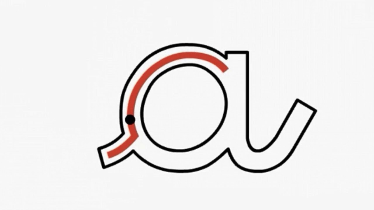 grafía letra a - YouTube