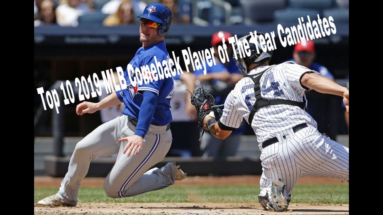 Top 10 2019 MLB Comeback of the Year Candidates - YouTube