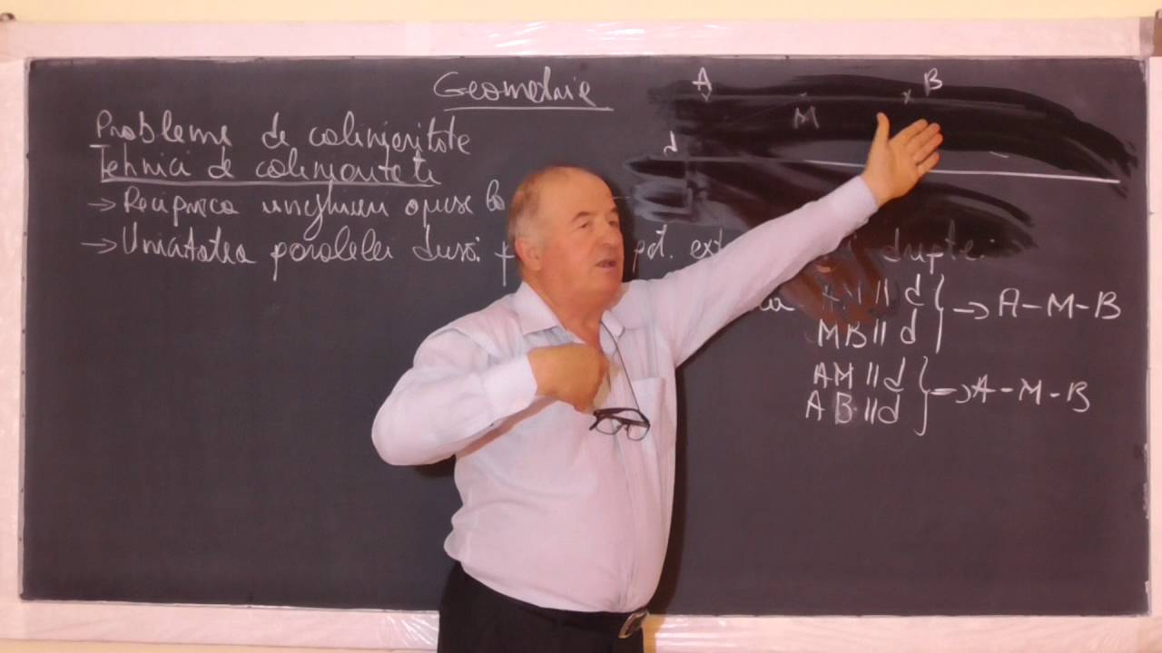 1/2 1076 Criterii coliniaritate in plan Th Menelaus Problema ...