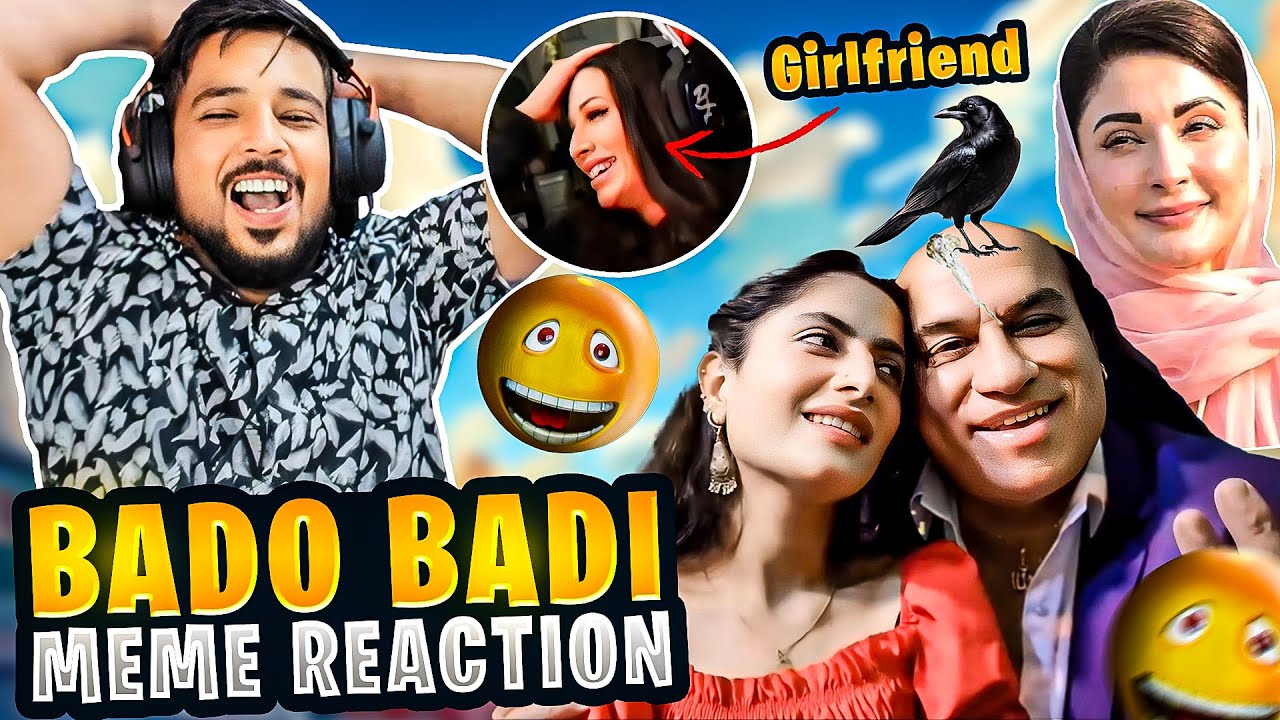 New "Bado Badi" Song Release 😂 ️ | Funny Meme Reaction - YouTube