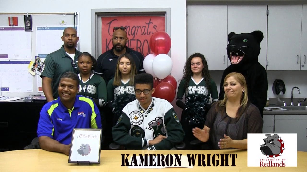 Signing Kameron Wright - Kaiser High School - YouTube