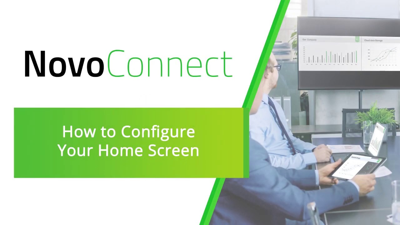 NovoConnect: How to Configure Your Home Screen - YouTube