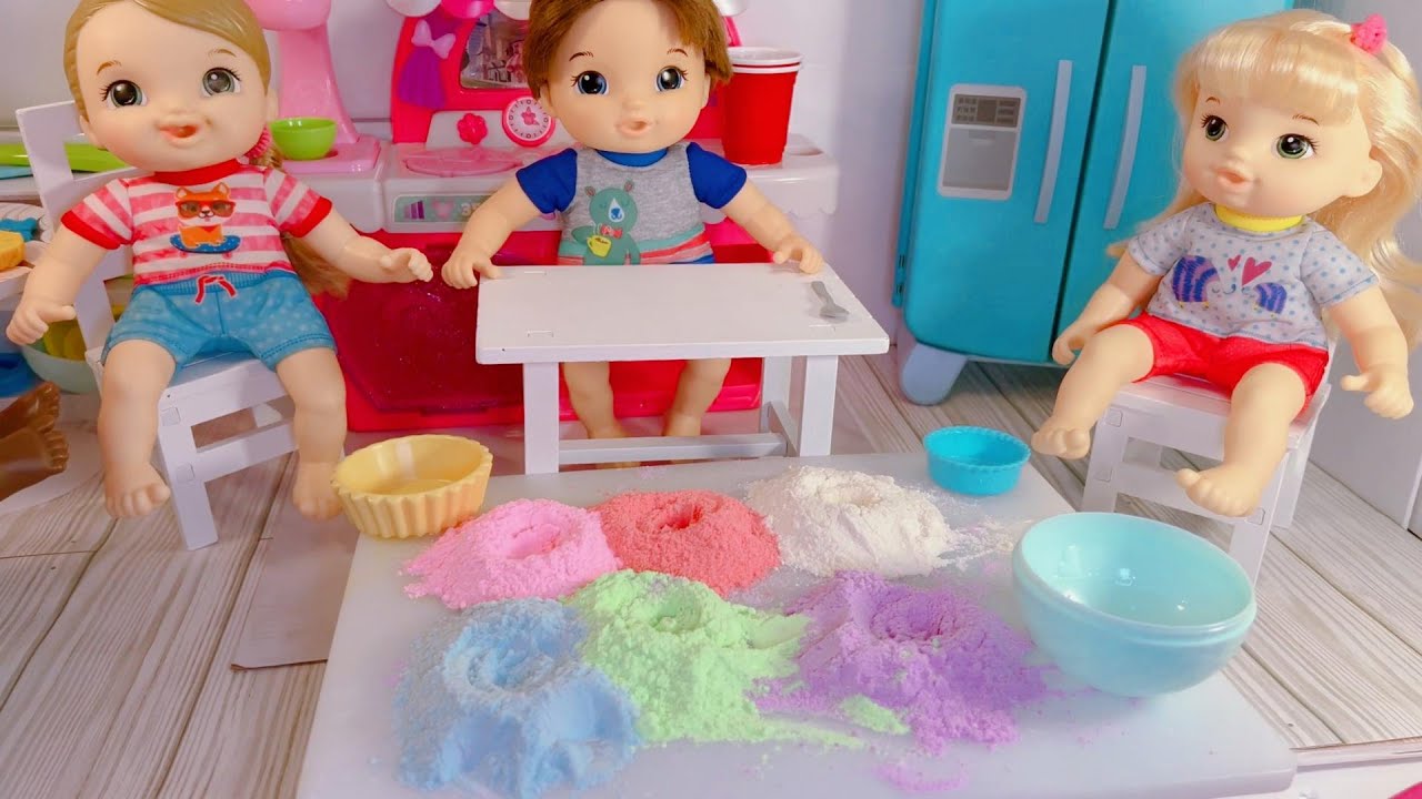 Barbie and Friends with Baby Alive celebrate the SNLiz Playtime ...