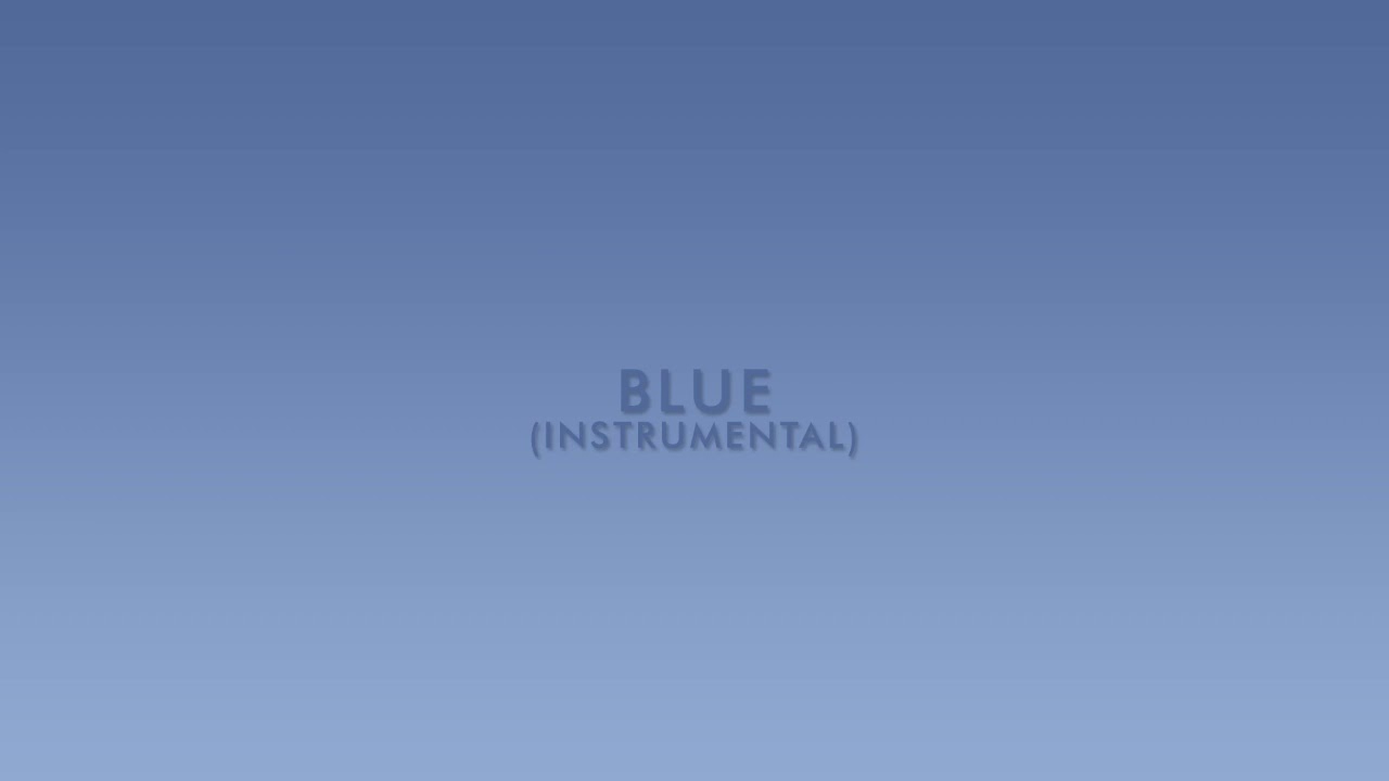 Alfonso - Blue (Official Instrumental) - YouTube