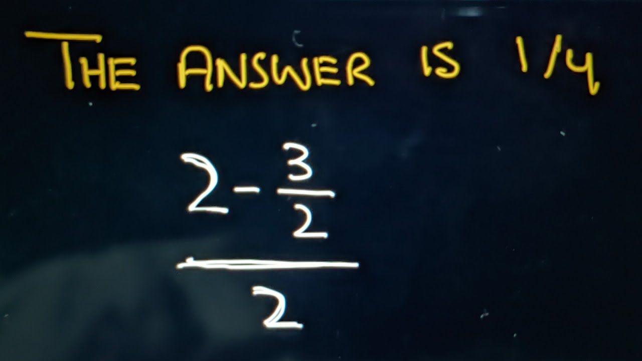 After Complete Simplification, You Will Get The Right Answer! - YouTube