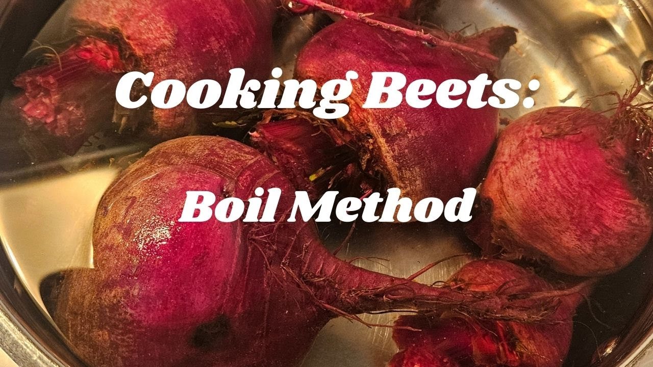 How To Cook Beets - Boil Method - YouTube