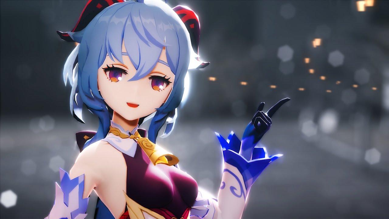 【Genshin Impact MMD / 4K 60FPS】 Ganyu / DONUT HOLE 【原神】 - YouTube