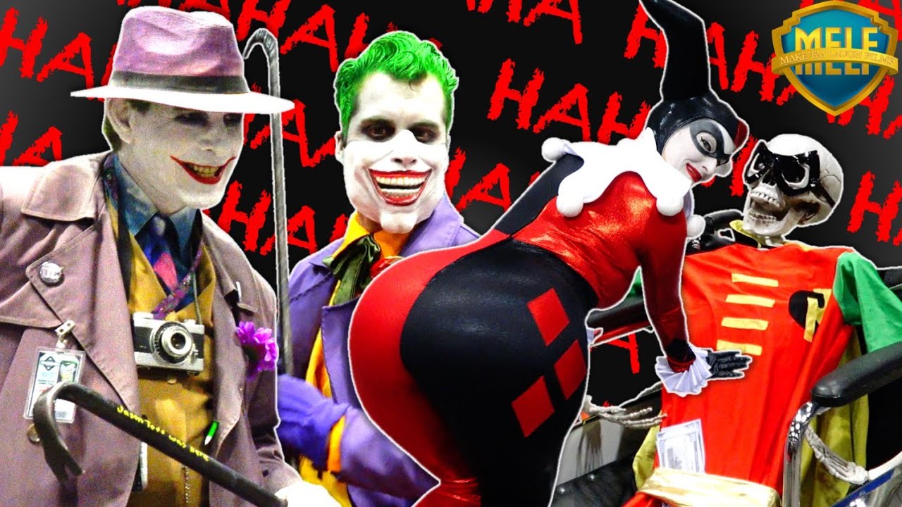 HARLEY QUINN & JOKERS: DEAD ROBIN Prank at COMIC CON!! Ft. MegaCon| IRL ...