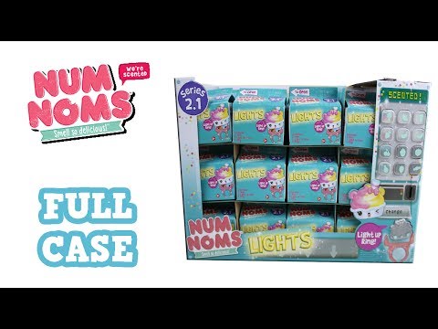 Num Noms Lights Series 2.1 Blind Box Full Case Unboxing Blind Bag Opening Entire Case