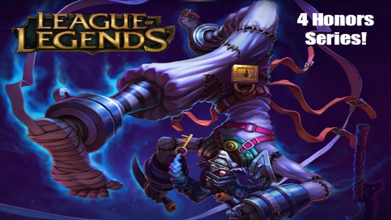 League of Legends ARAM 4 Honors Series - Shaco gameplay - YouTube