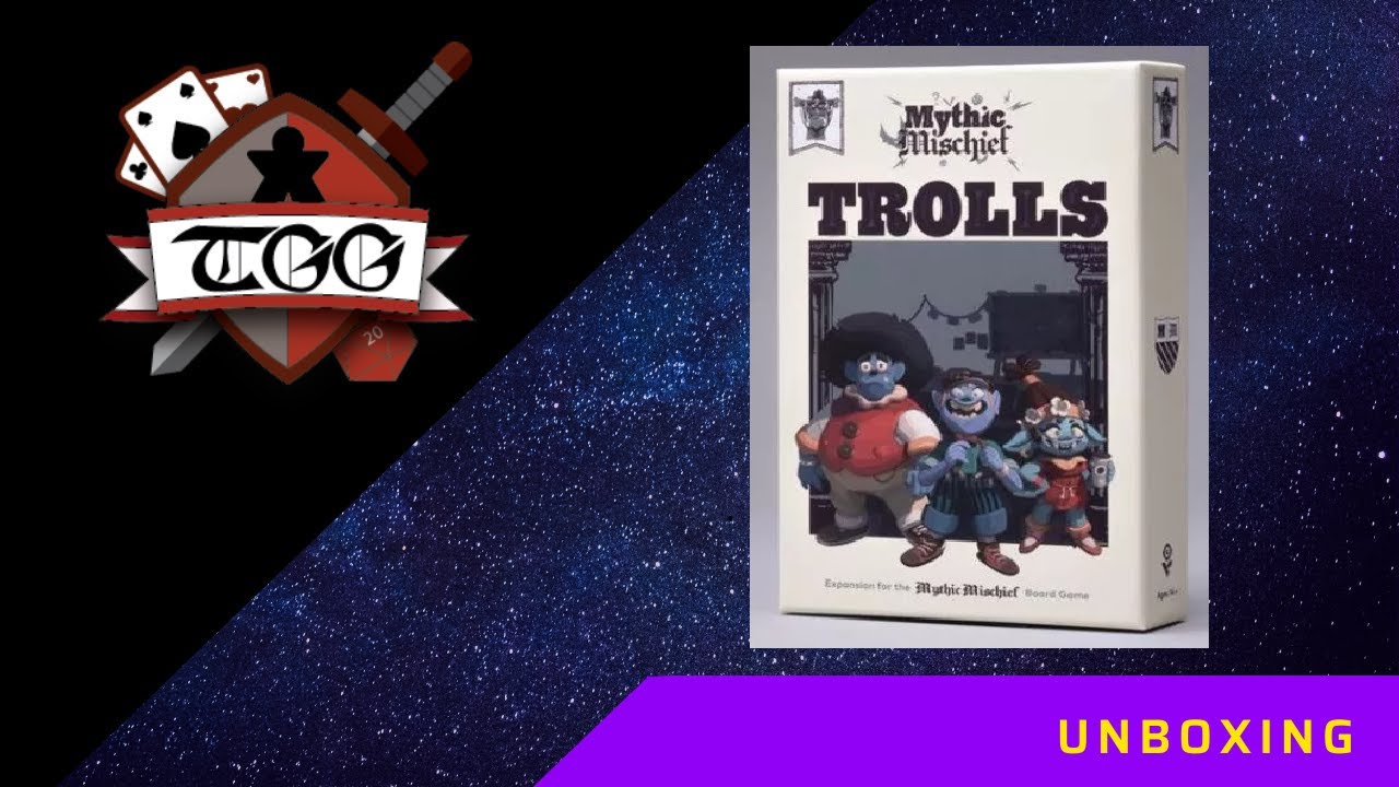 Mythic Mischief Trolls Expansion Unboxing - YouTube