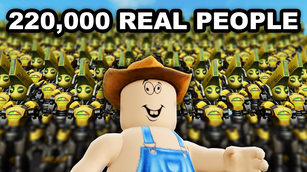 The BIGGEST ROBLOX RAID Ever Recorded - YouTube