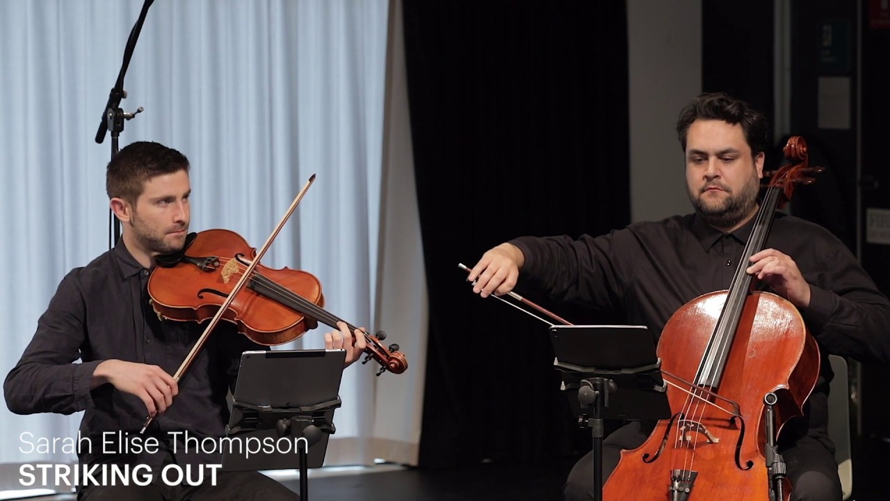 Sarah Elise Thompson: striking out (2019) for pierrot ensemble - YouTube