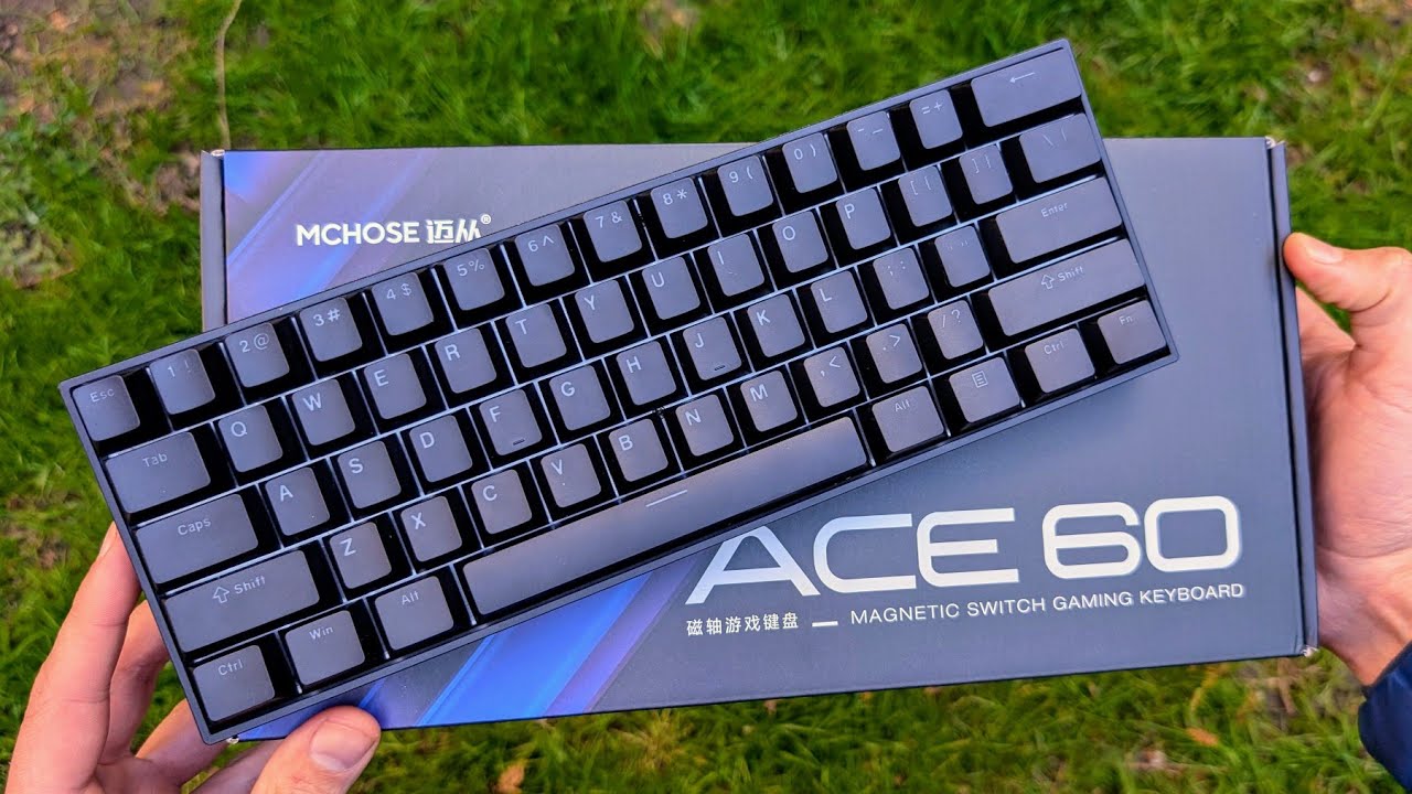 MCHOSE Ace 60 Pro - Magnetic Switch Mechanical Keyboard with RGB / 128k ...