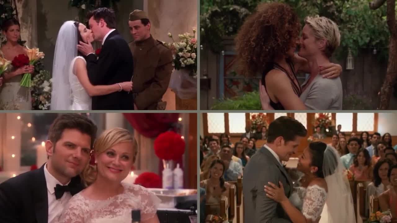 The Most Memorable TV Wedding Vows of All Time - YouTube