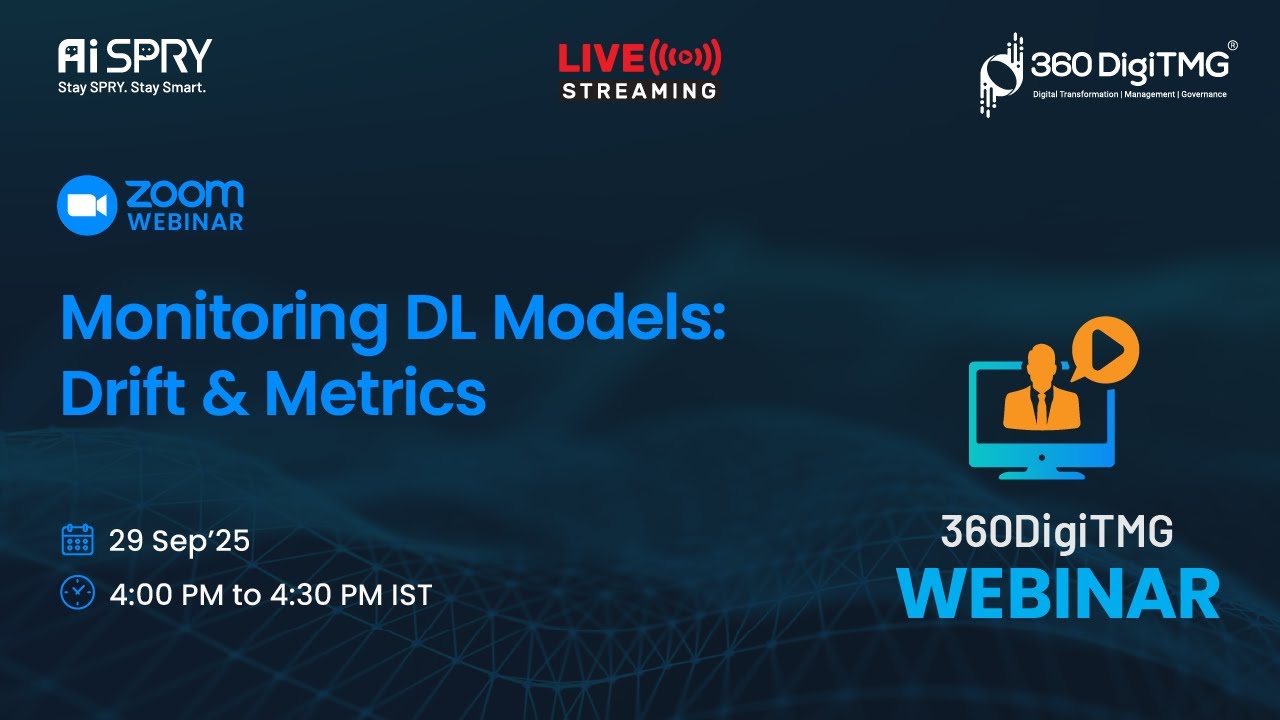 Monitoring DL Models: Drift And Metrix | 360DigiTMG - YouTube