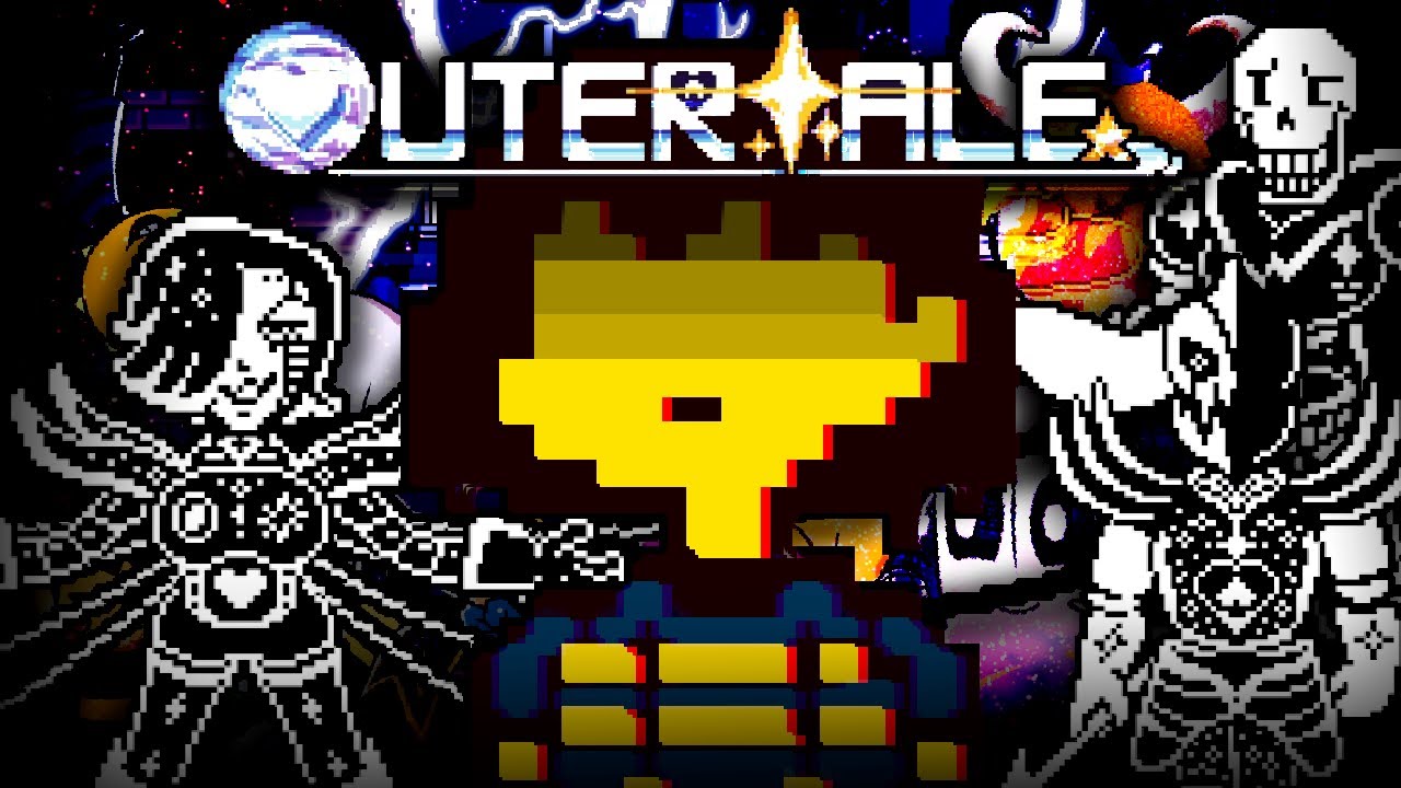 {Dark Neutral Ending} Outertale: Project Spacetime Gameplay - YouTube