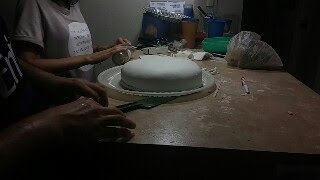 Pastel casi terminado - YouTube